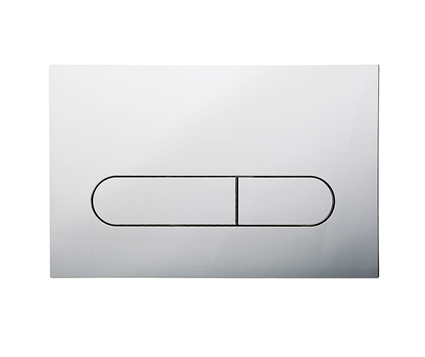 Push Plate for Pneumatic Cistern Chrome 236x152mm - Casa Lusso